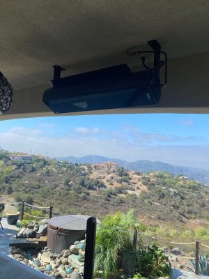 SunStar GLASS® Natural Gas Infrared Patio Heater, SGL35-N7, 35000 BTU ...