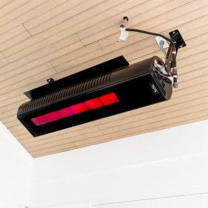 SunStar GLASS® Natural Gas Infrared Patio Heater, SGL35-N7, 35000 BTU ...