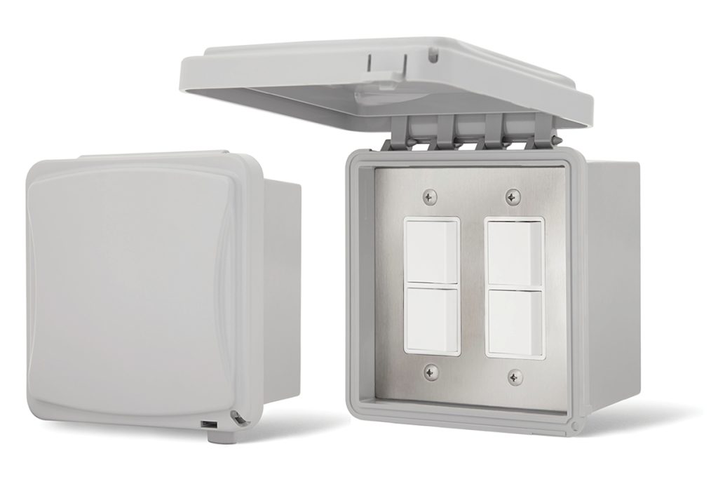 Infratech Surface Mount Duplex/Stack Switches With Weather Proof Cover ...