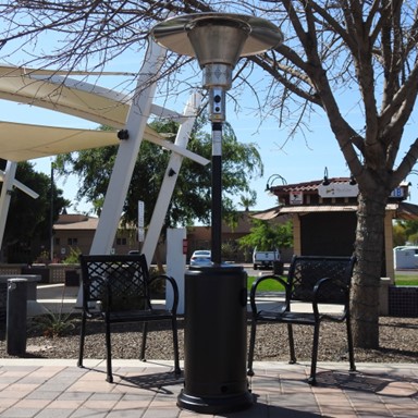 90″ Commercial Grade With 33″ Heat Shield Portable Liquid Propane Patio ...