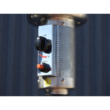 90″ Commercial Grade With 33″ Heat Shield Portable Liquid Propane Patio ...